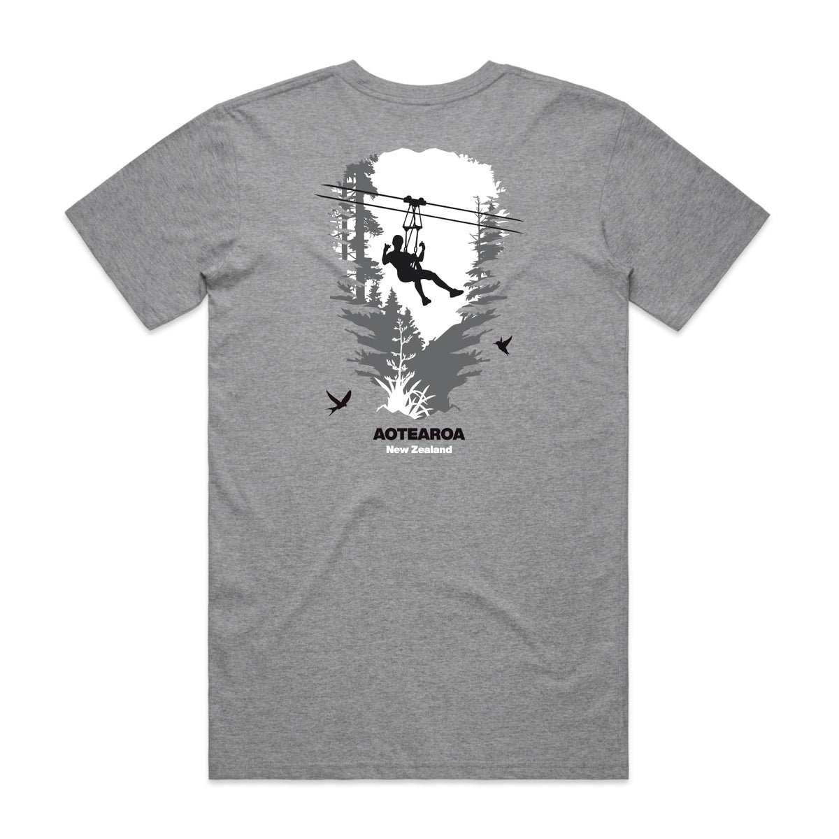 Mens CAP Zipline T-Shirt – Christchurch Adventure Park Shop