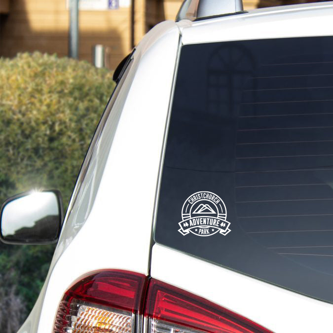 CAP Sticker – Christchurch Adventure Park Shop